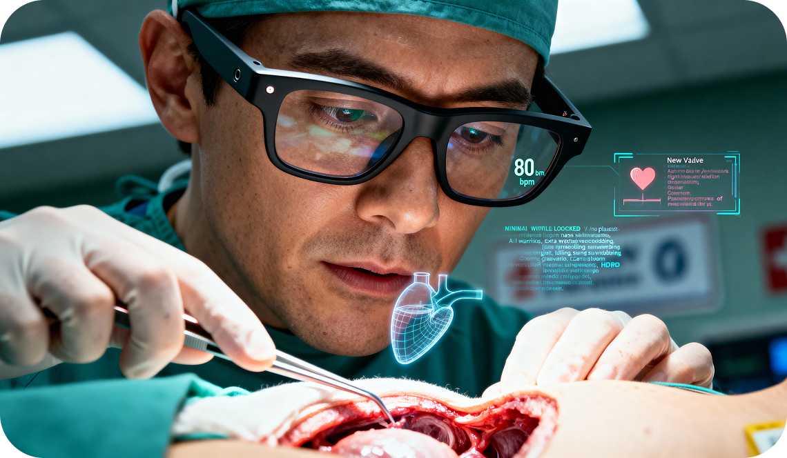 AR in Healthcare : Patient Education & Workflow Aids | Virtual Fudge